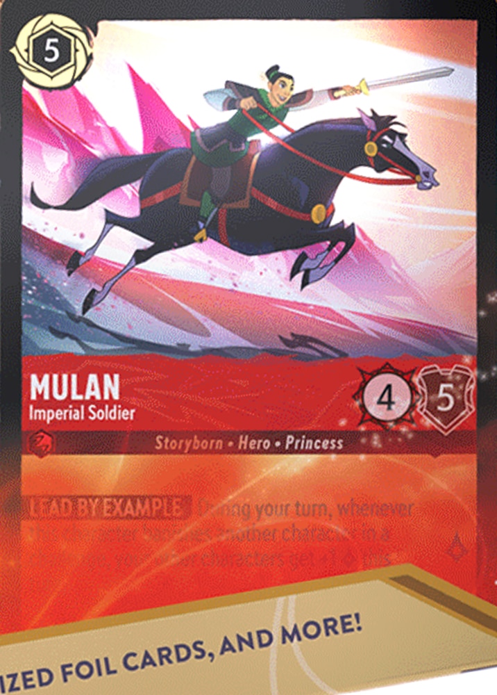 [Card News] Hades - King of Olympus & Mulan - Imperial Soldier - MUSHU ...