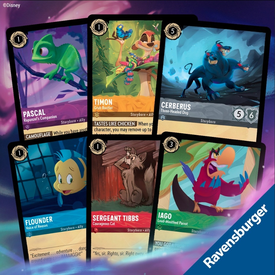 [Card News] Timon, Iago, Cerberus & Sergeant Tibbs make their debut ...